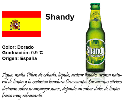 Cerveceria City: Cerveza Shandy